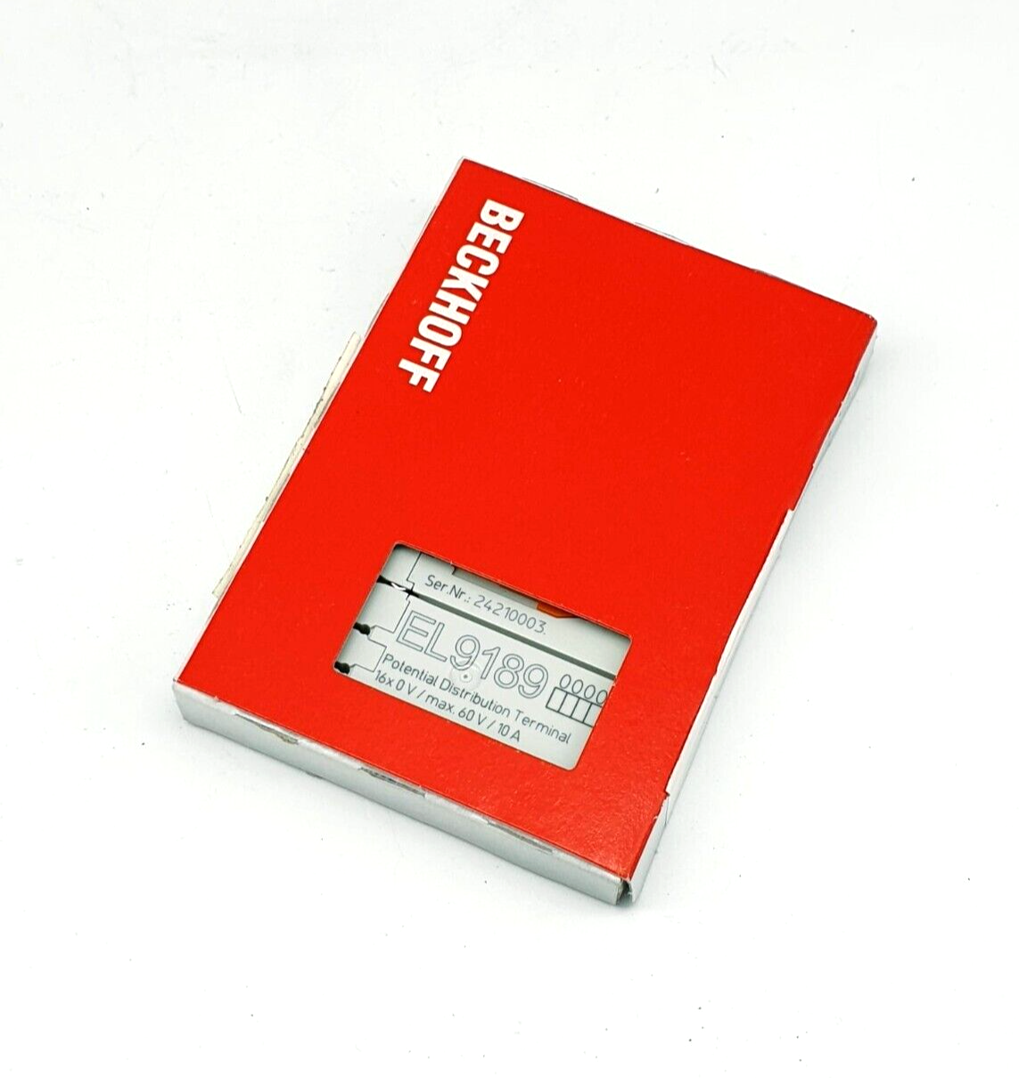 Beckhoff EL9189, Potenzialverteilungsklemme, 16 x 0 V DC – mkm ...