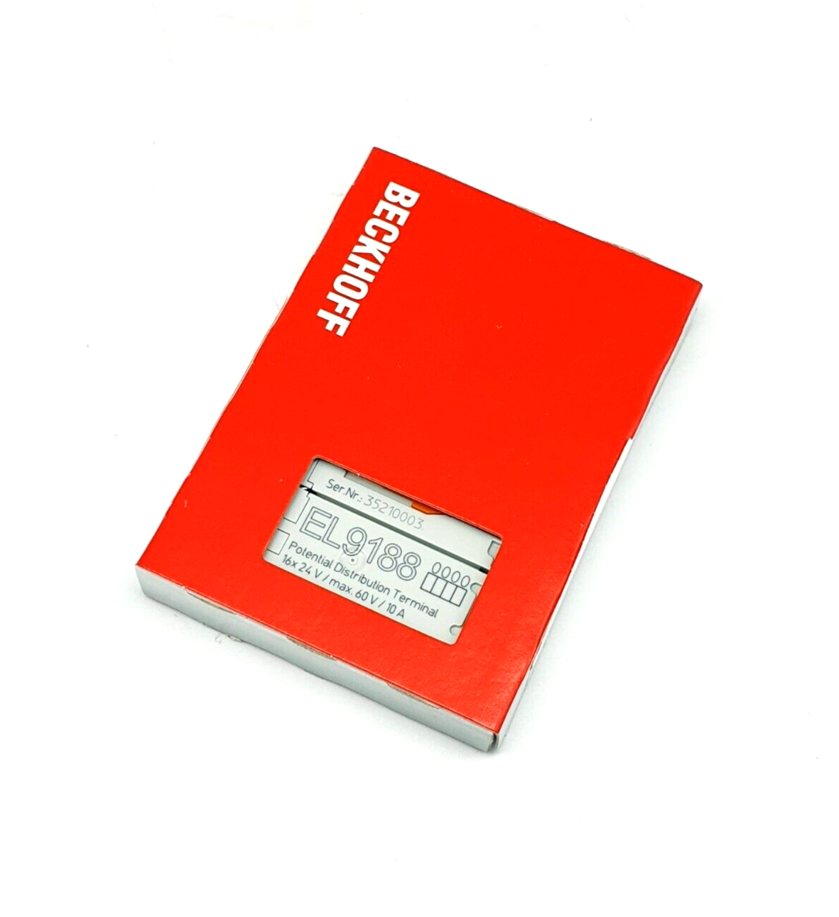 Beckhoff EL9188, Potenzialverteilungsklemme, 16 x 24 V DC – mkm ...